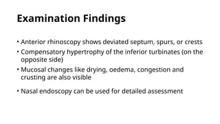 DNS deviated nasal septum ent ward s.pptx