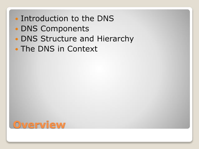 DNS(Domain Name System) | PPT