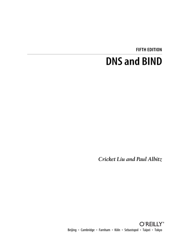 DNS and BIND, 5th Edition.pdf