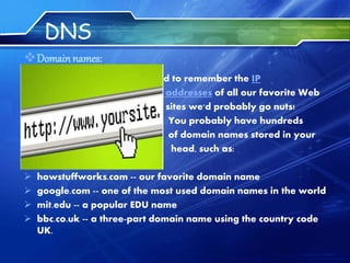 Dns and irc | PPT