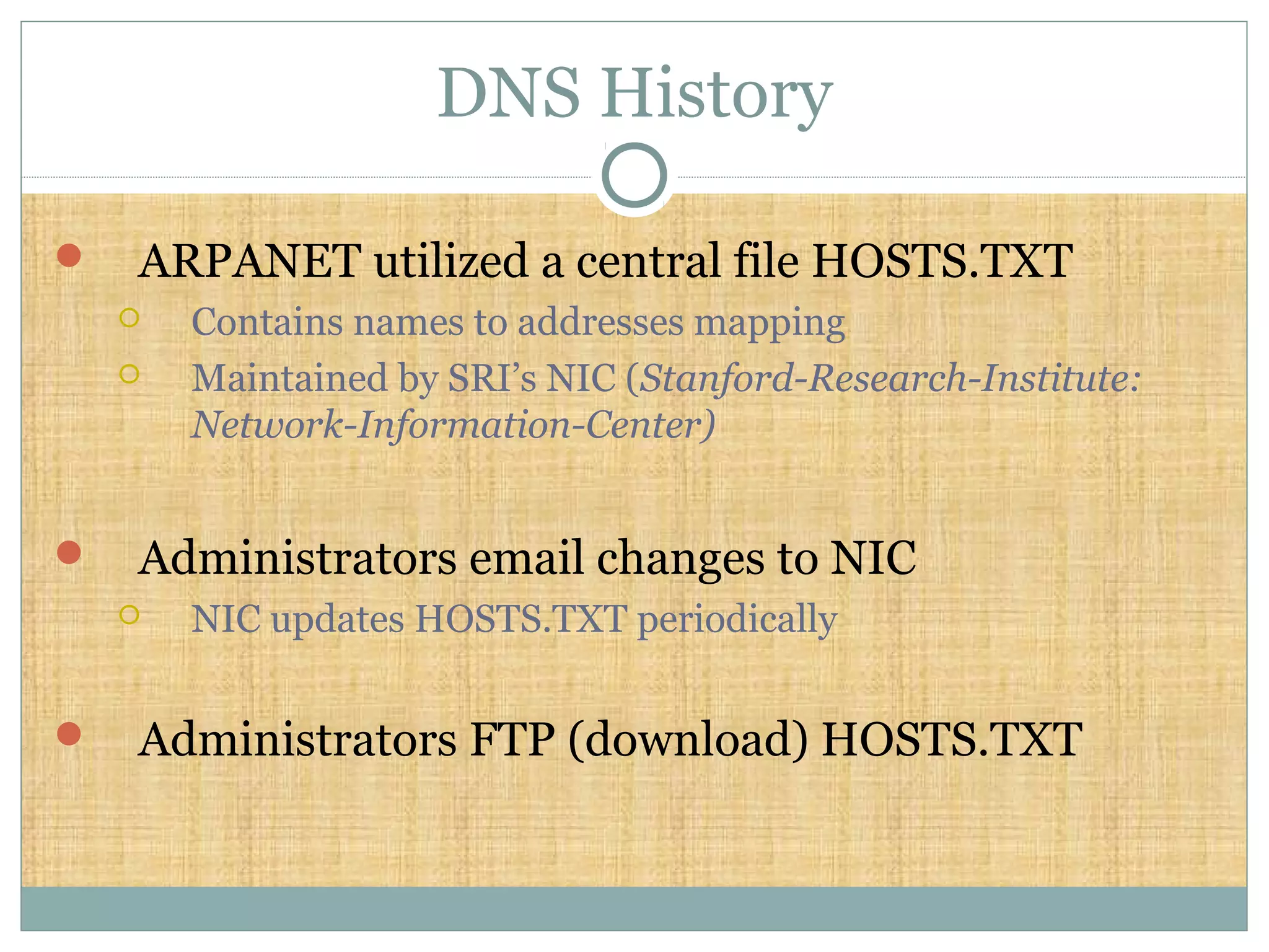Domain Name System(ppt) | PPT | Databases | Computer Software and Applications