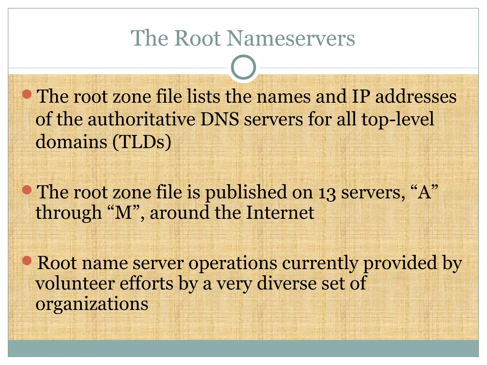 Domain Name System(ppt) | PPT