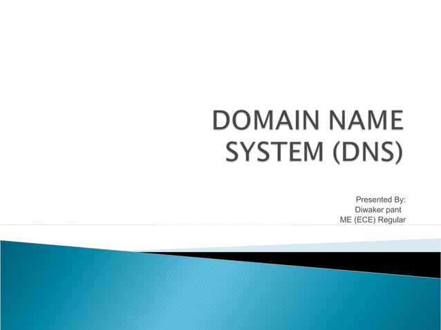Domain name system | PPT | Web Hosting | Internet