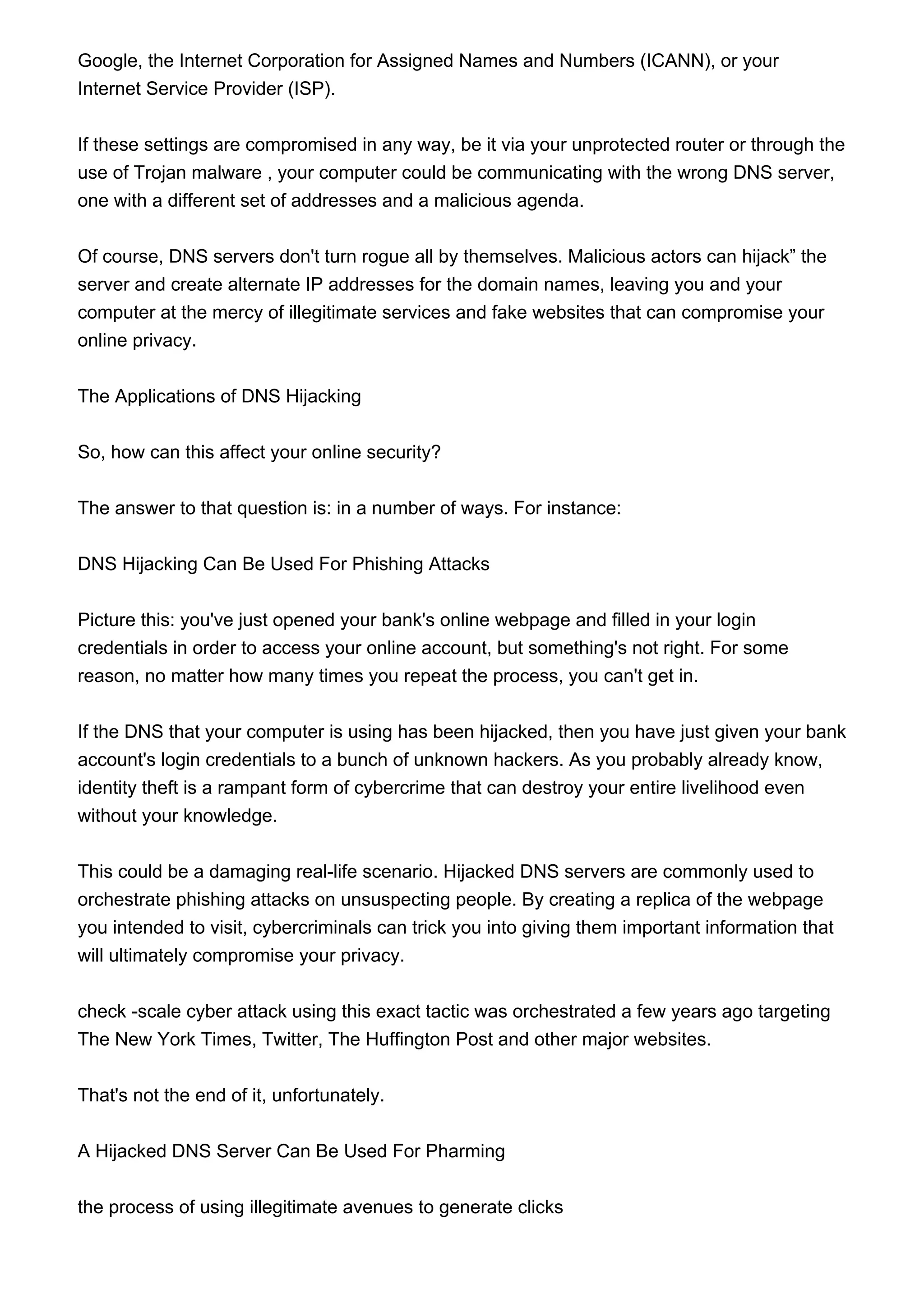 DNS Hijacking: What Is It And How It Can Affect You? | PDF