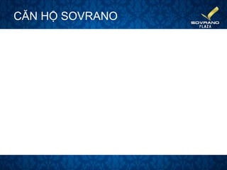 Dự án sovrano plaza | PPTX