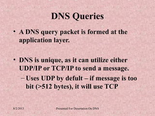 Dns ppt | PPT