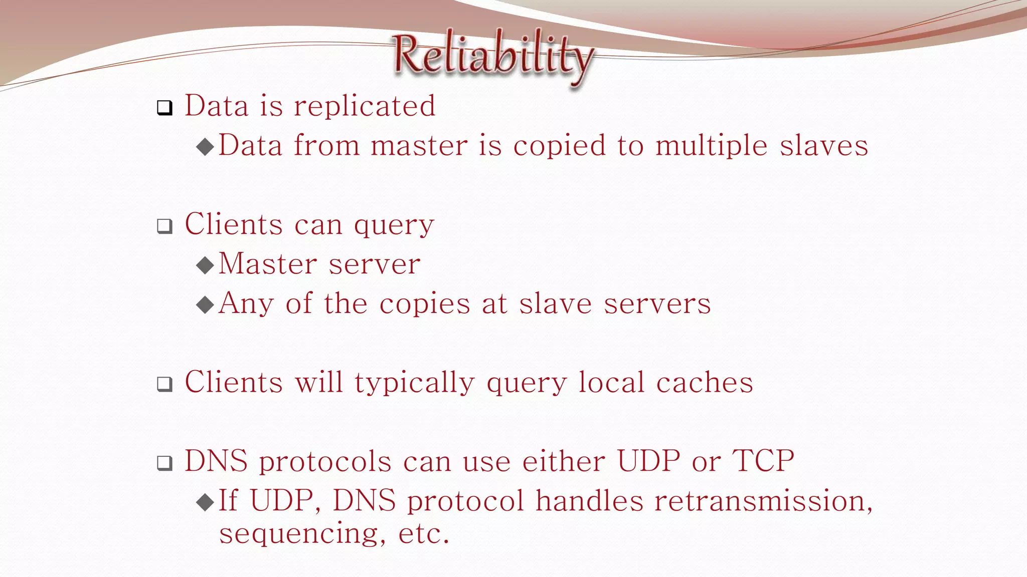 Domain name system presentation | PPTX