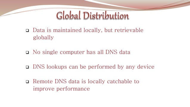 Domain name system presentation | PPTX