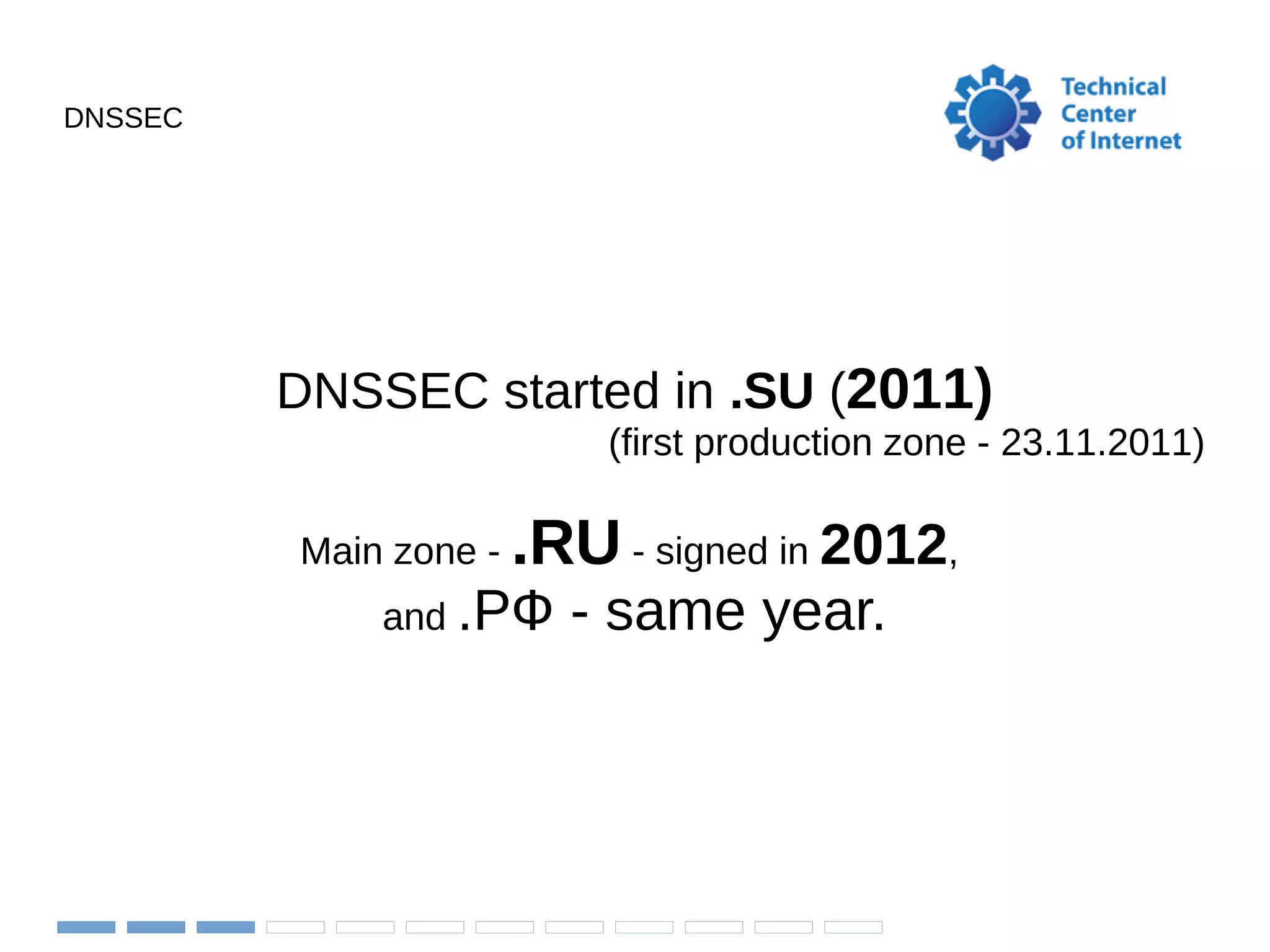 DNSSEC implementation in Russia | PPT