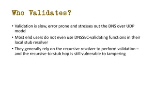 RIPE 86: DNSSEC — Yes or No? | PPT