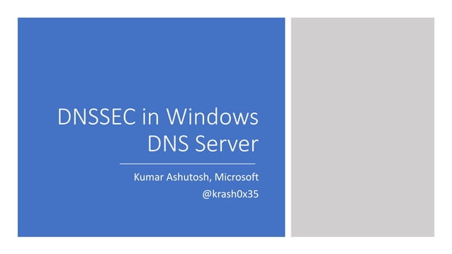 DNSSEC in Windows DNS Server | PDF | Computer Networking | Computing