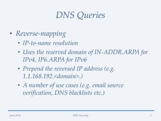 DNS Security | PPT