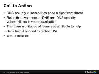 DNS Security Presentation ISSA | PPTX