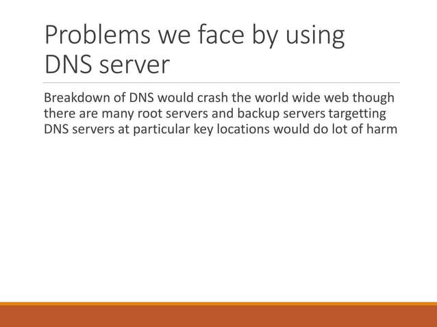 Dns server | PPTX | Web Hosting | Internet