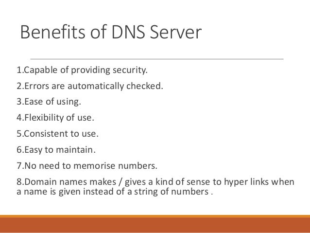 Dns server
