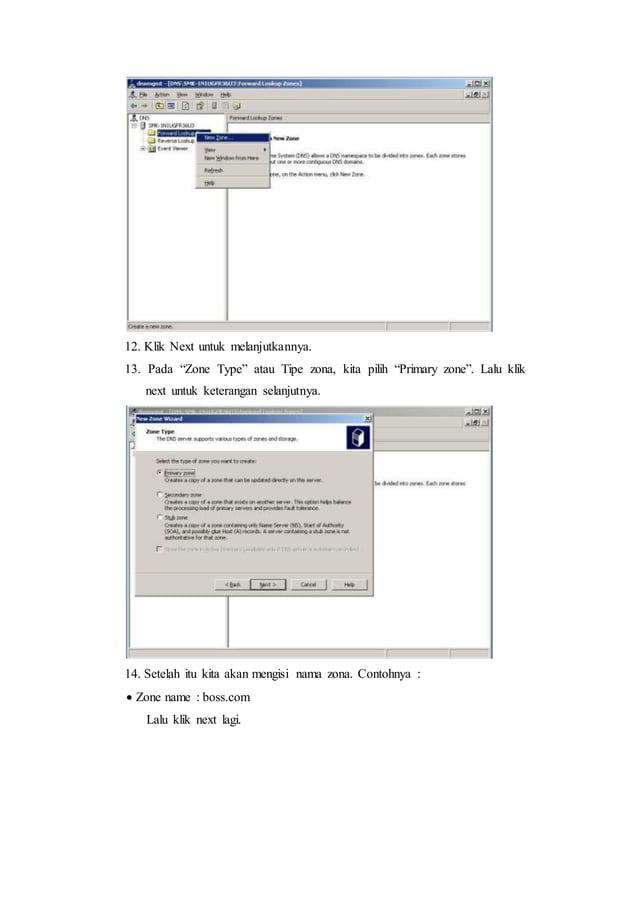 Dns server dan konfigurasinya | PDF