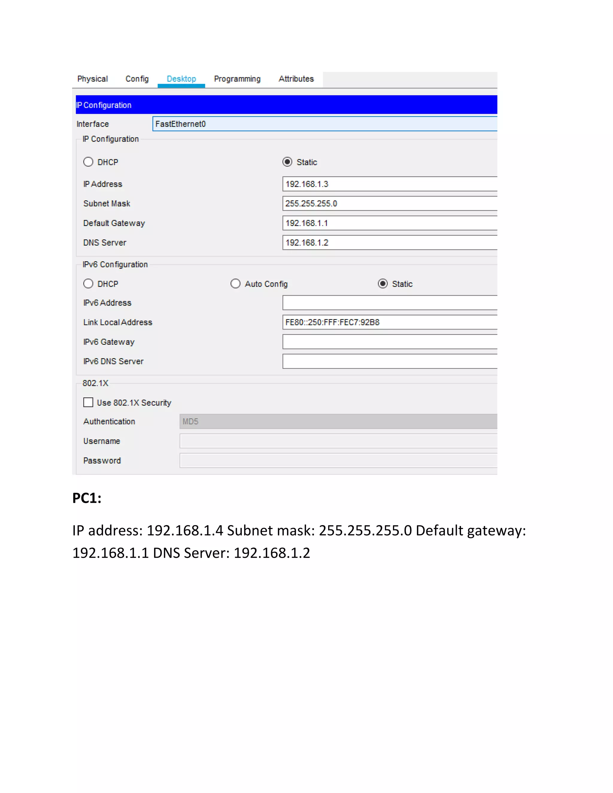 Dns server in packet tracer converted (labanna saha) | PDF