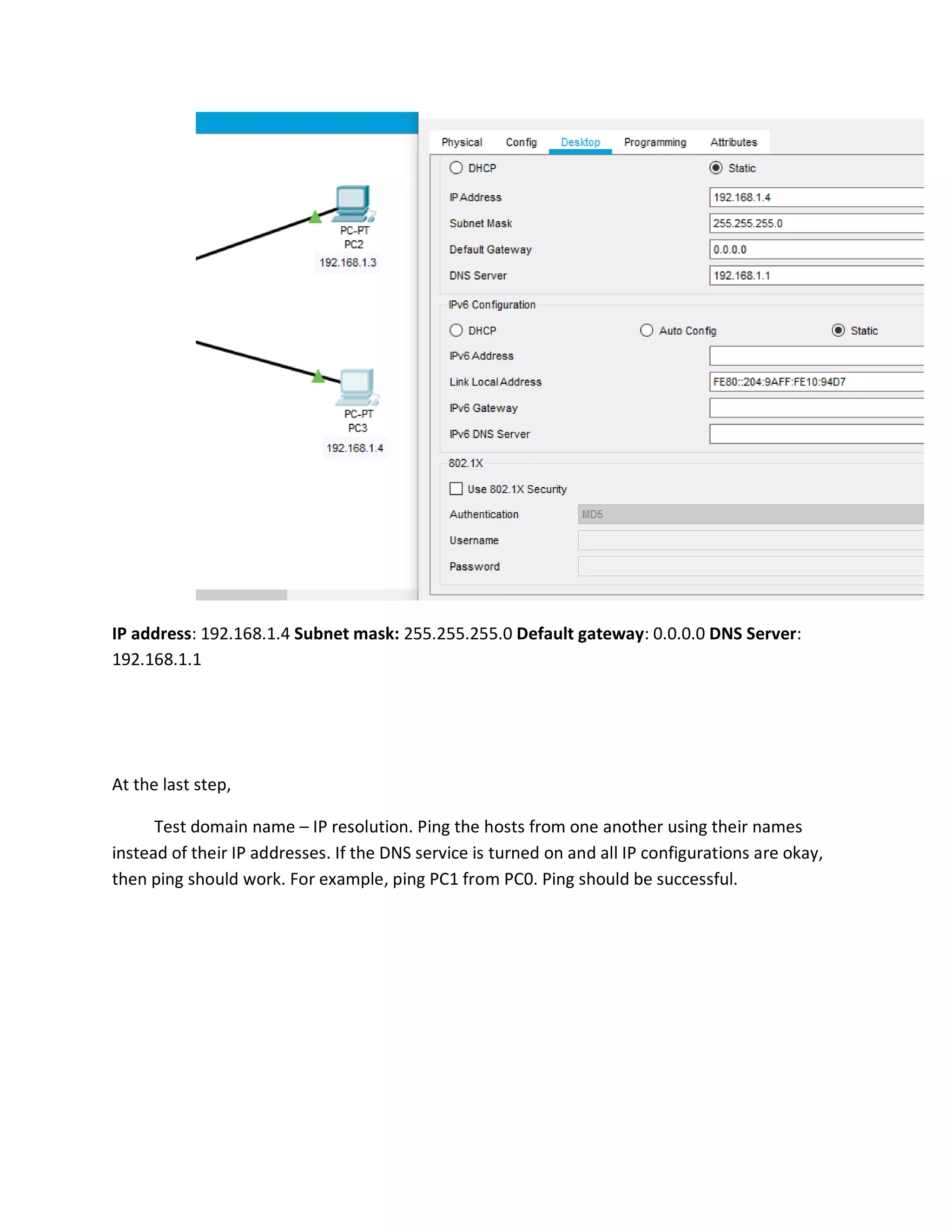Dns server in packet tracer by tanjilur rahman city university ...