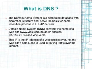 Domain Name Server | PPT