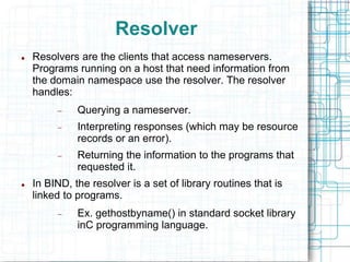 Domain Name Server | PPT