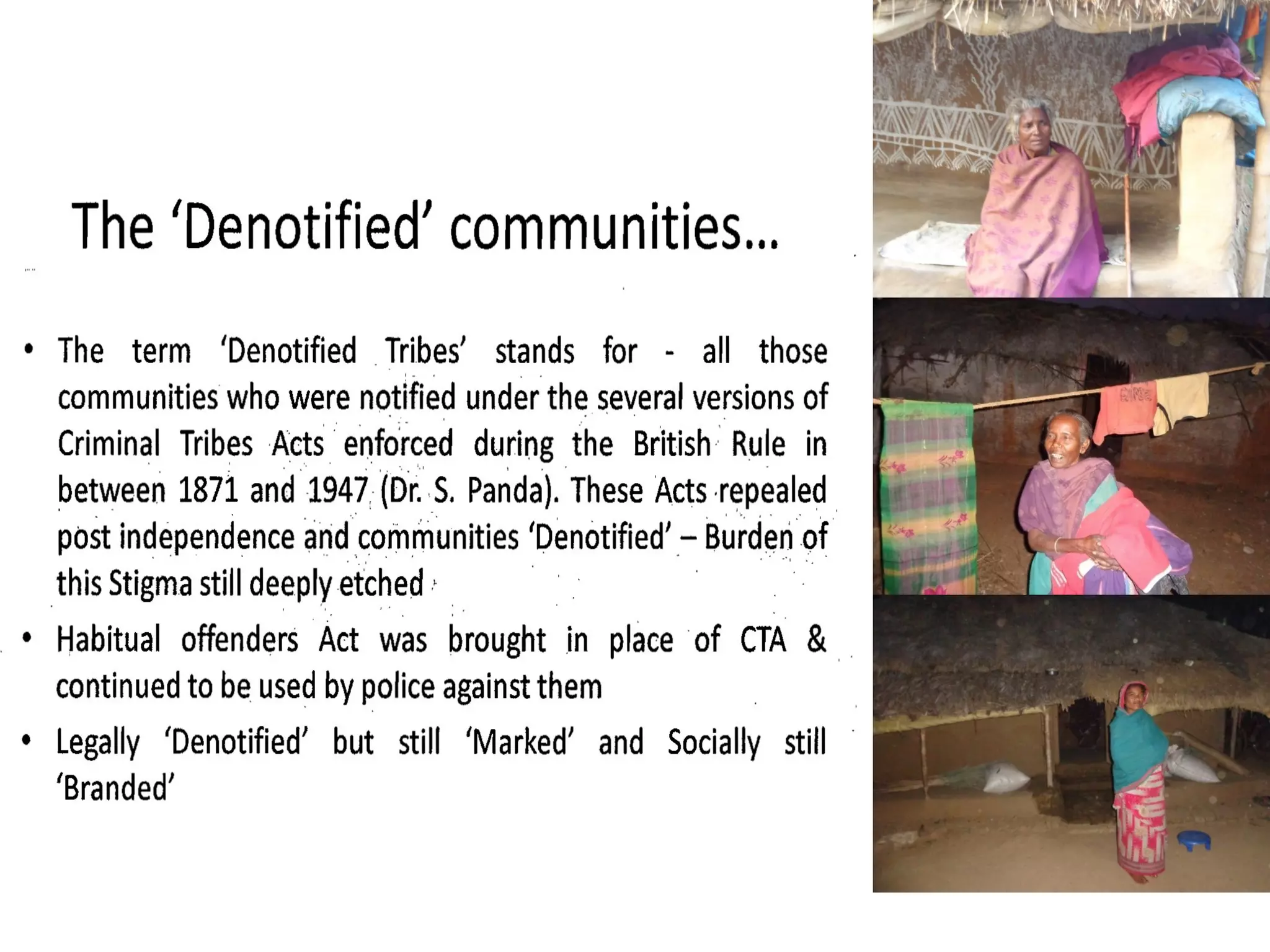 DENOTIFIED & NOMADIC TRIBES OF ODISHA | PPT