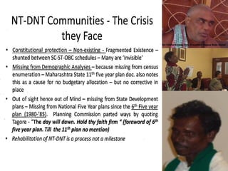 DENOTIFIED & NOMADIC TRIBES OF ODISHA | PPT