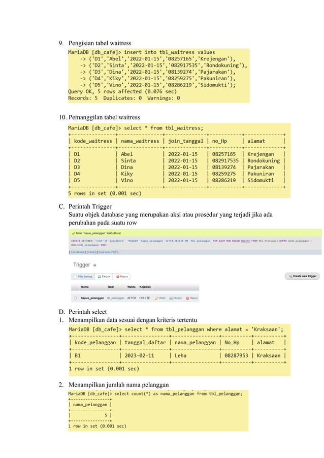 Laporan Praktikum Tugas Akhir Basis Data.pdf Laporan Praktikum Tugas Akhir Basis Data.pdf