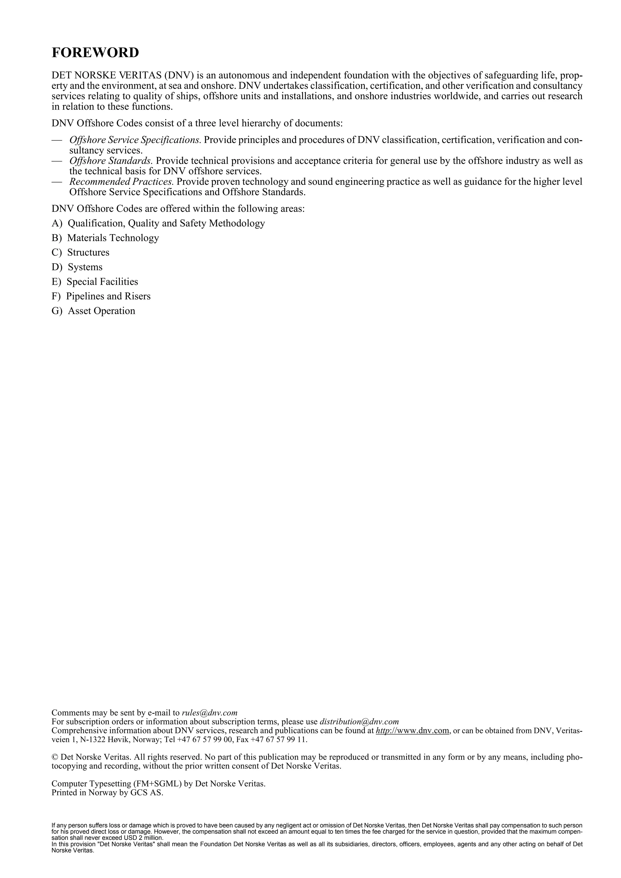 Dnv rp-a201-nov2000 | PDF