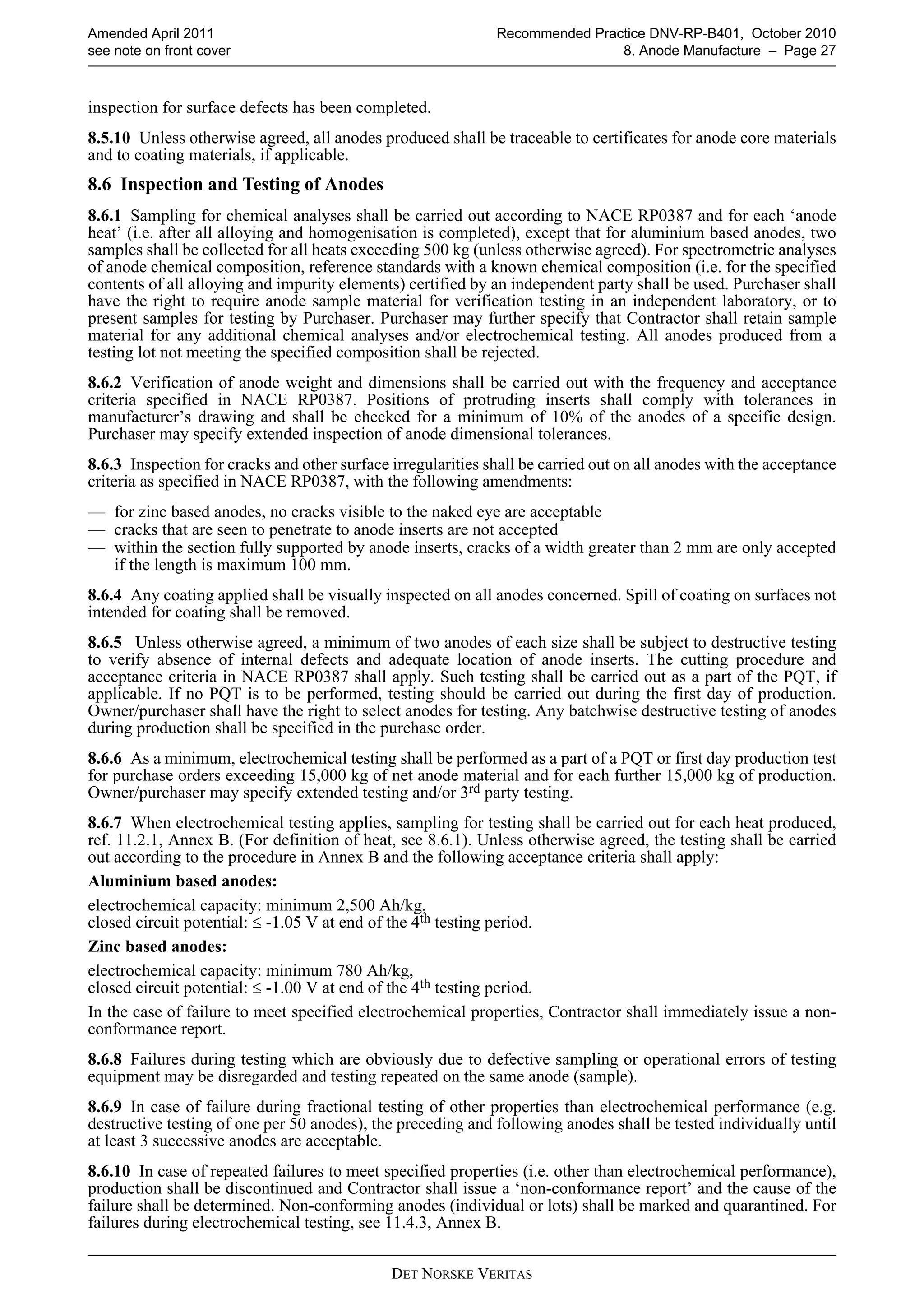 Dnvgl Rp B401 Pdf | Det Norske Veritas rules and standards – ESYRXH