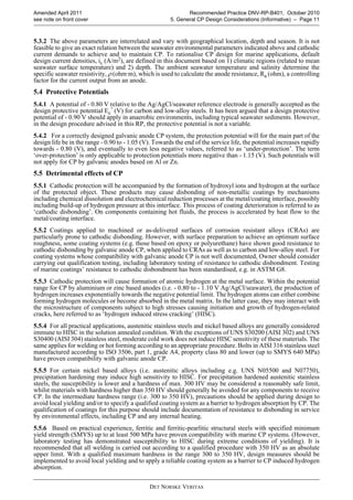 Dnv rp-b401 cp | PDF