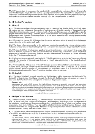 Dnv rp-b401 cp | PDF