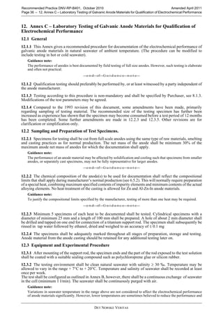 Dnv rp-b401 cp | PDF