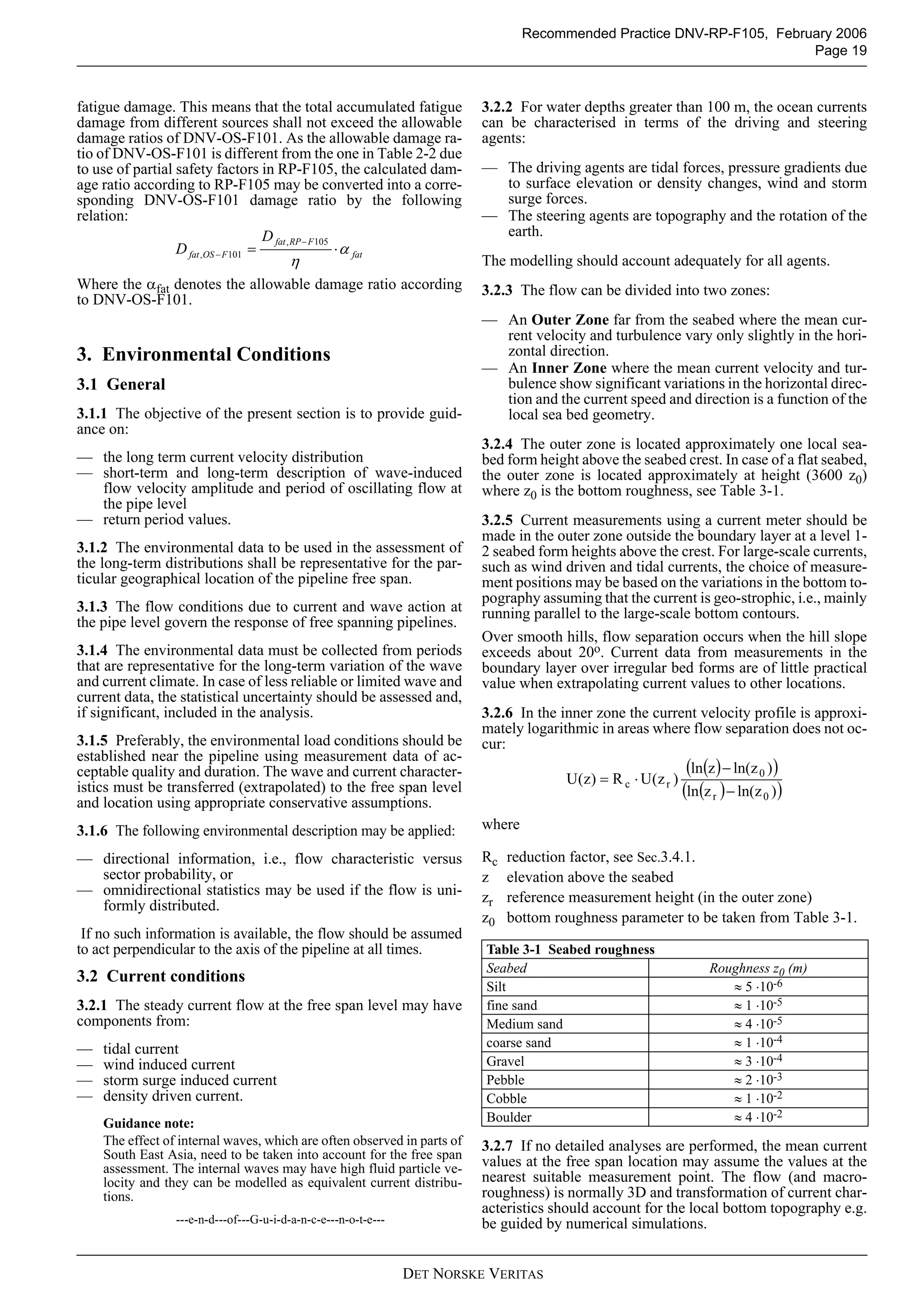 Dnv rp-f105 (2006) - free spanning pipelines | PDF