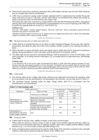 DNV Electrical Installations Standard DNV OS D201 April 2011 | PDF