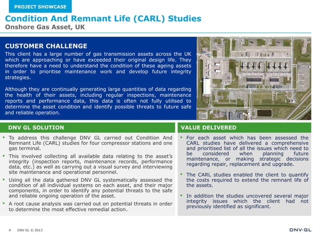 DNV GL Asset Life Extension (ALE) Projects Showcase | PPT
