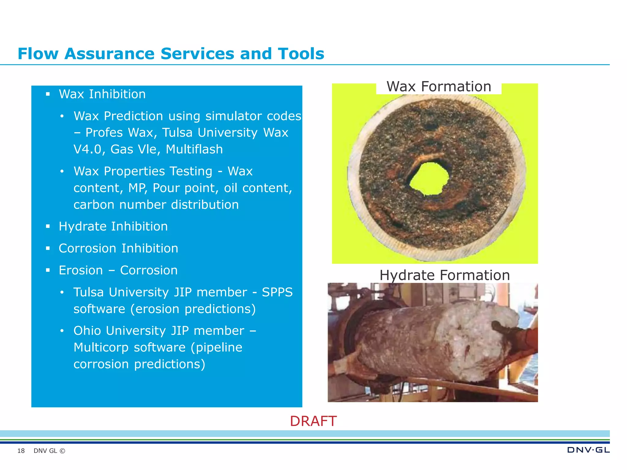 Materials, Corrosion and Flow Assurance Services | PDF