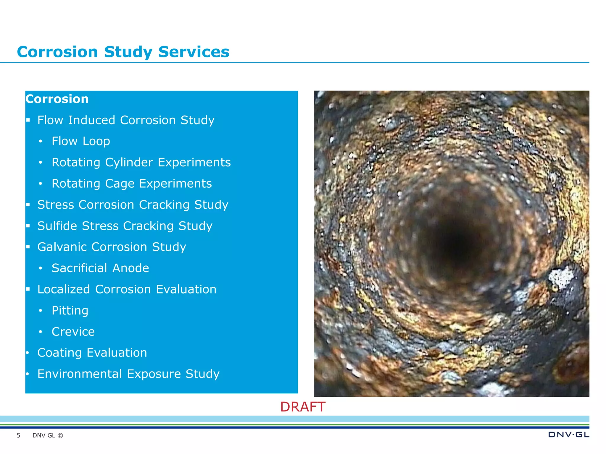 Materials, Corrosion and Flow Assurance Services | PDF