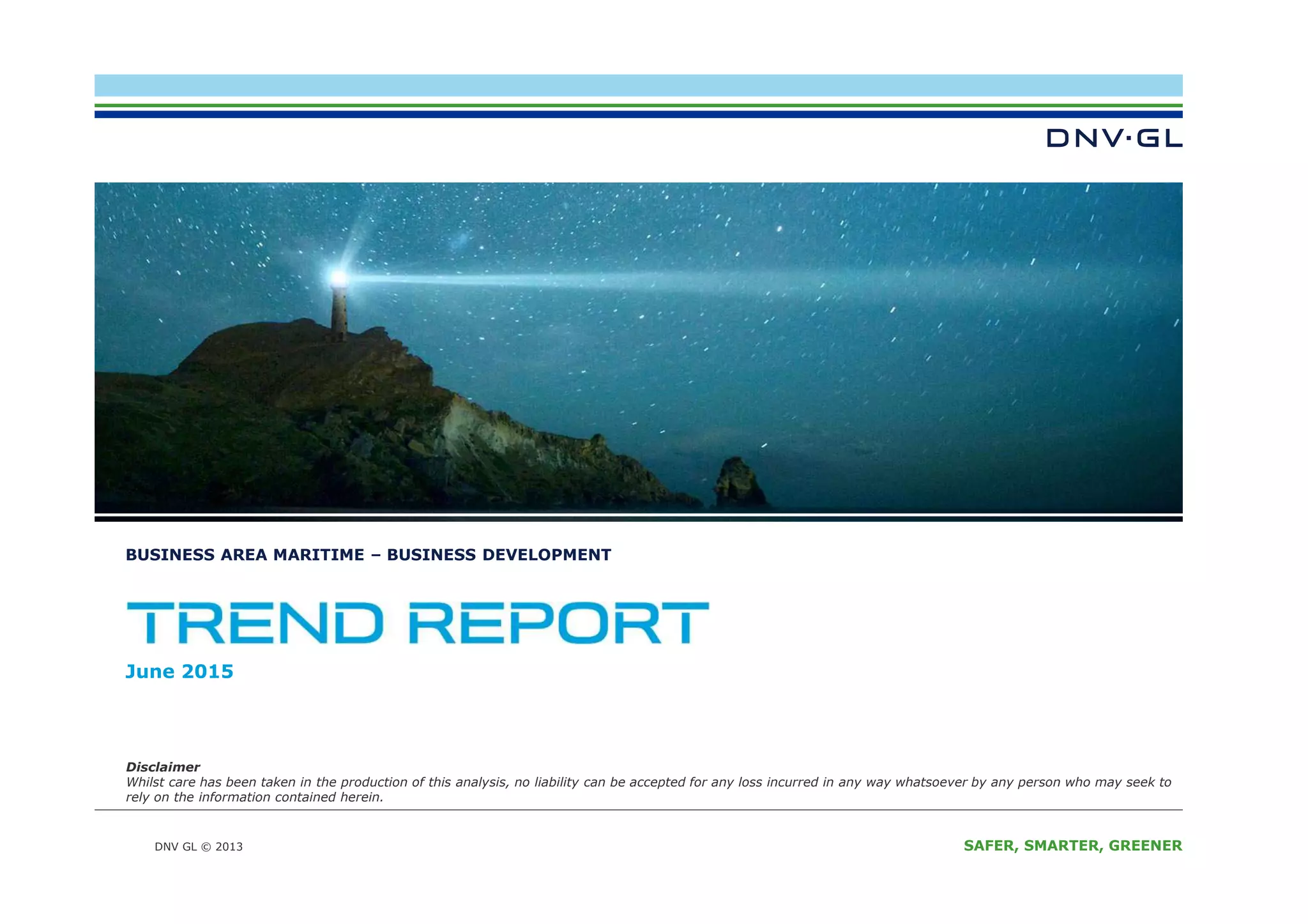 DNV GL Trend Report - June 2015 | PDF