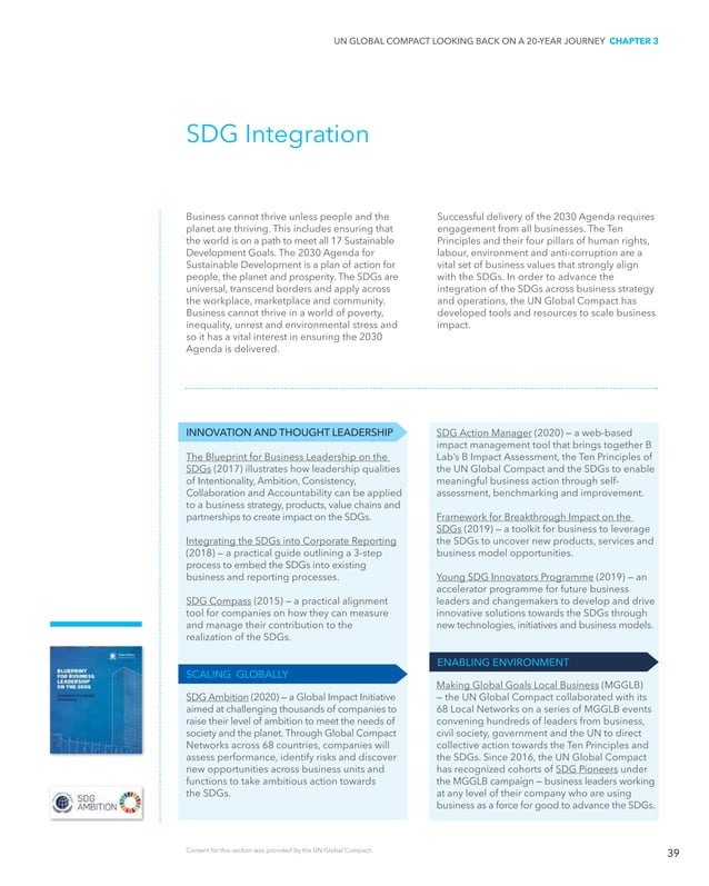 DNV Report: 20 years UN Global Compact: Uniting business in the decade ...