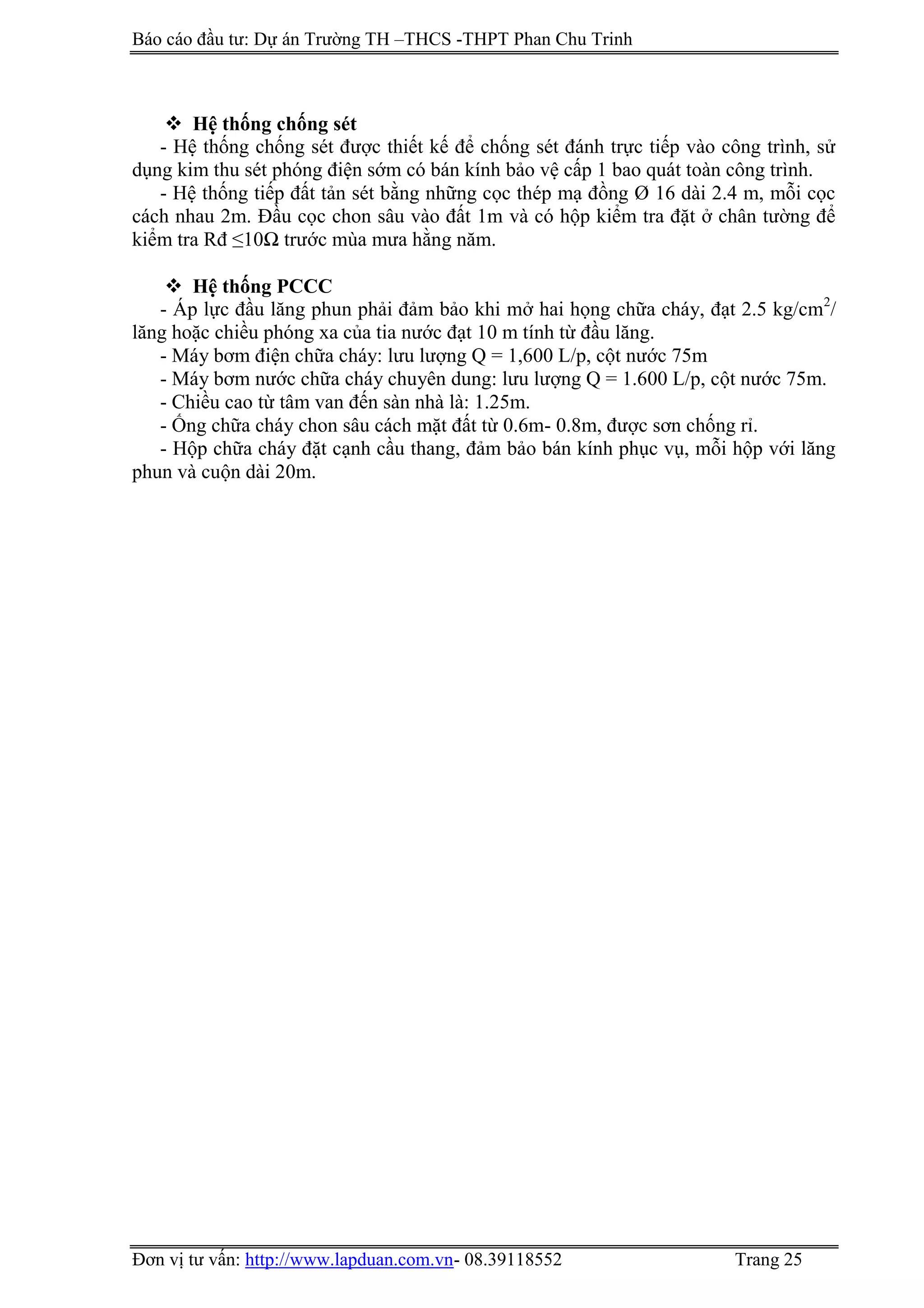 Dự án xây dựng trường trung học cơ sở | PDF