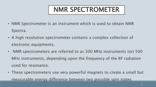 Instruments of NMR | PPTX