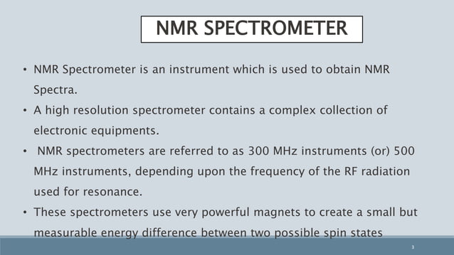 Instruments of NMR | PPTX