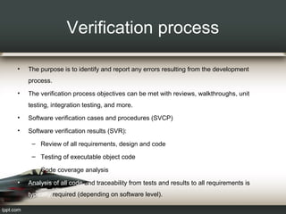 Introduction to DO-178B - Software Considerations in Airborne Systems ...