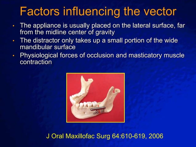 Distraction Osteogenesis of Craniofacial Region | PPT