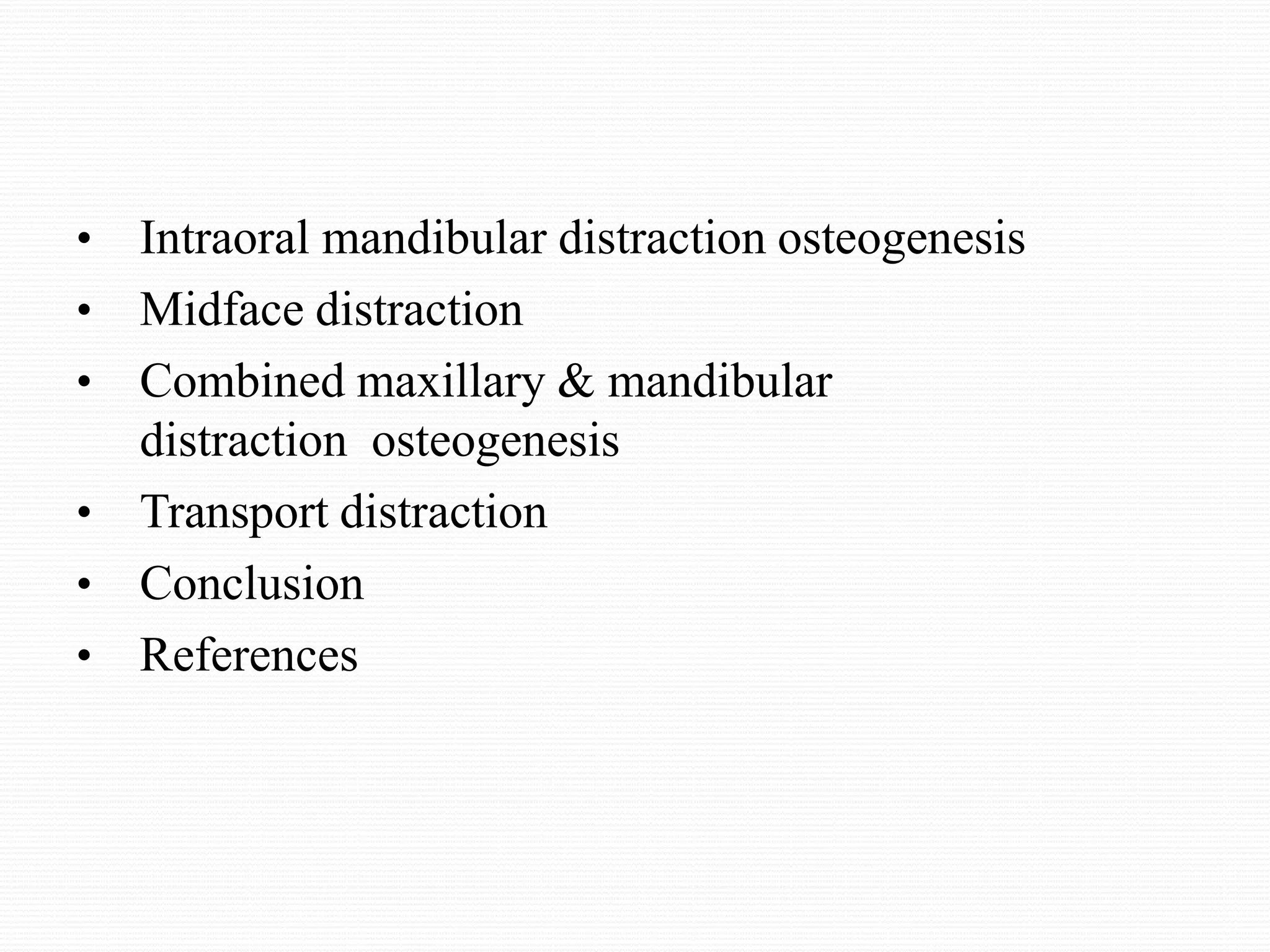 Distraction Osteogenesis | PPTX