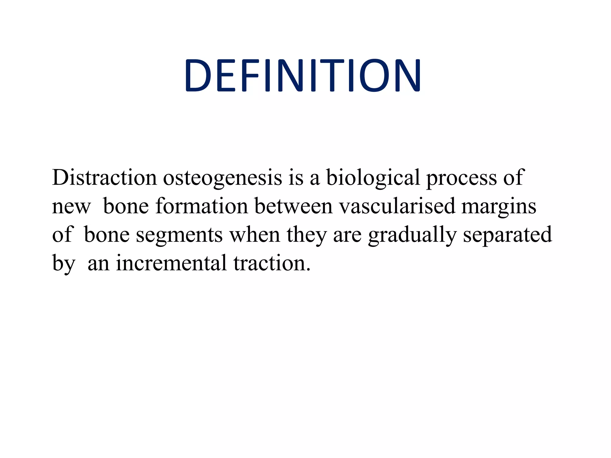 Distraction Osteogenesis | PPTX