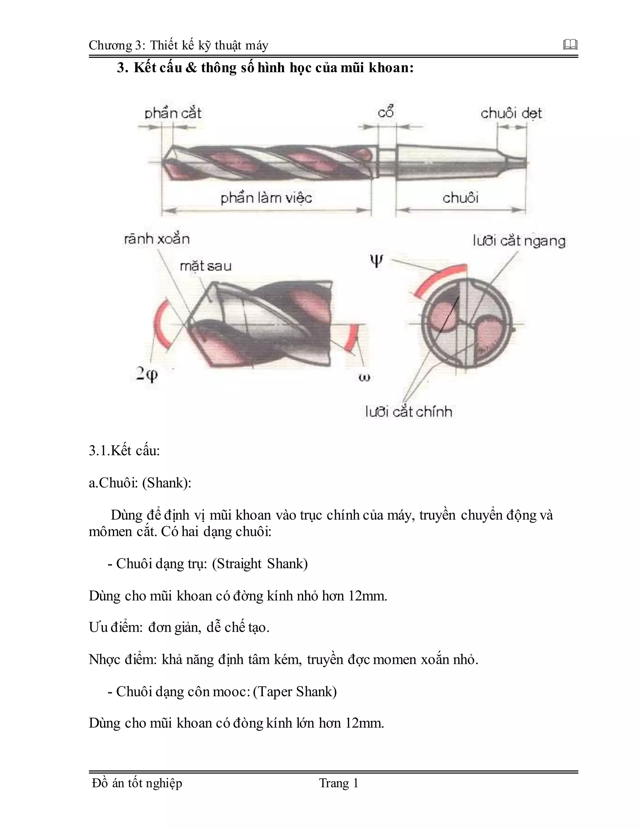 Đề tài: Thiết kế máy khoan tự động, HAY, 9đ | DOC