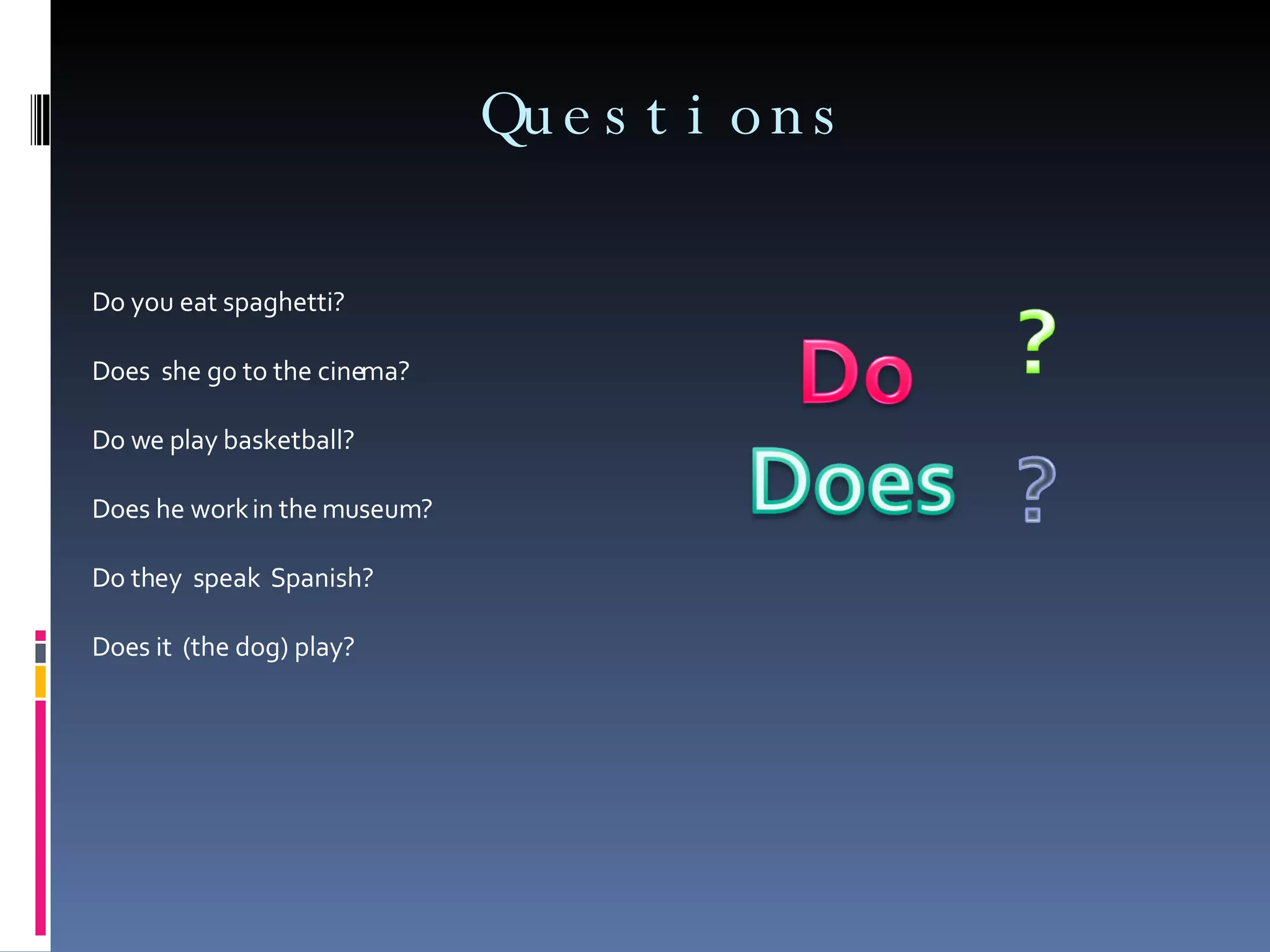 Do And Does | PPT