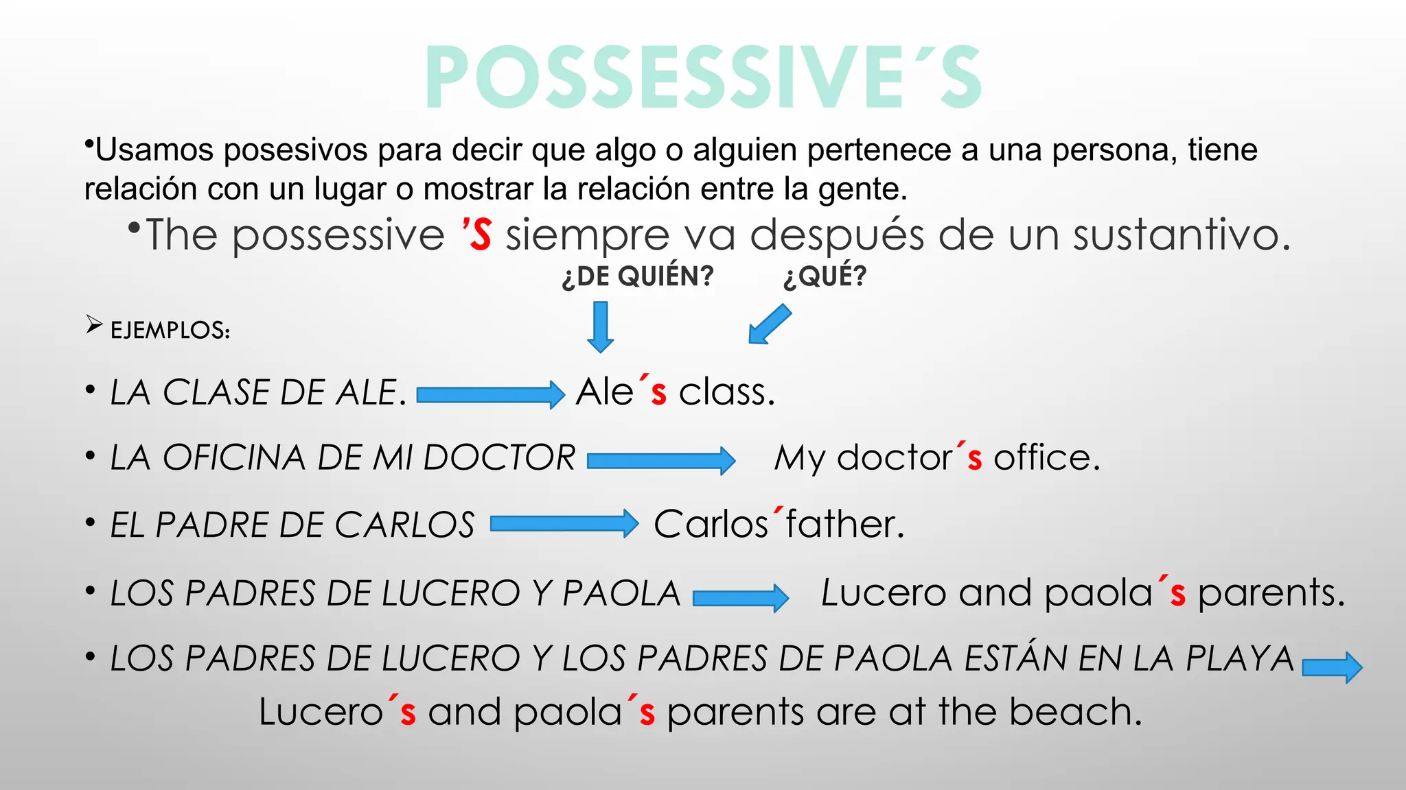 DO-HAVE AND POSSESSIVE´S IN ENGLISH.pptx