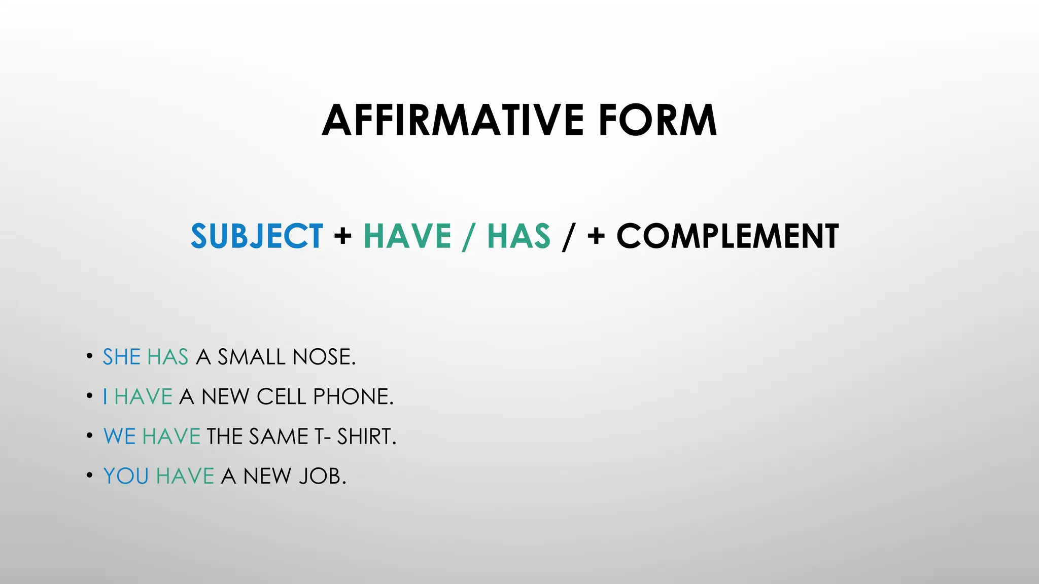 DO-HAVE AND POSSESSIVE´S IN ENGLISH.pptx